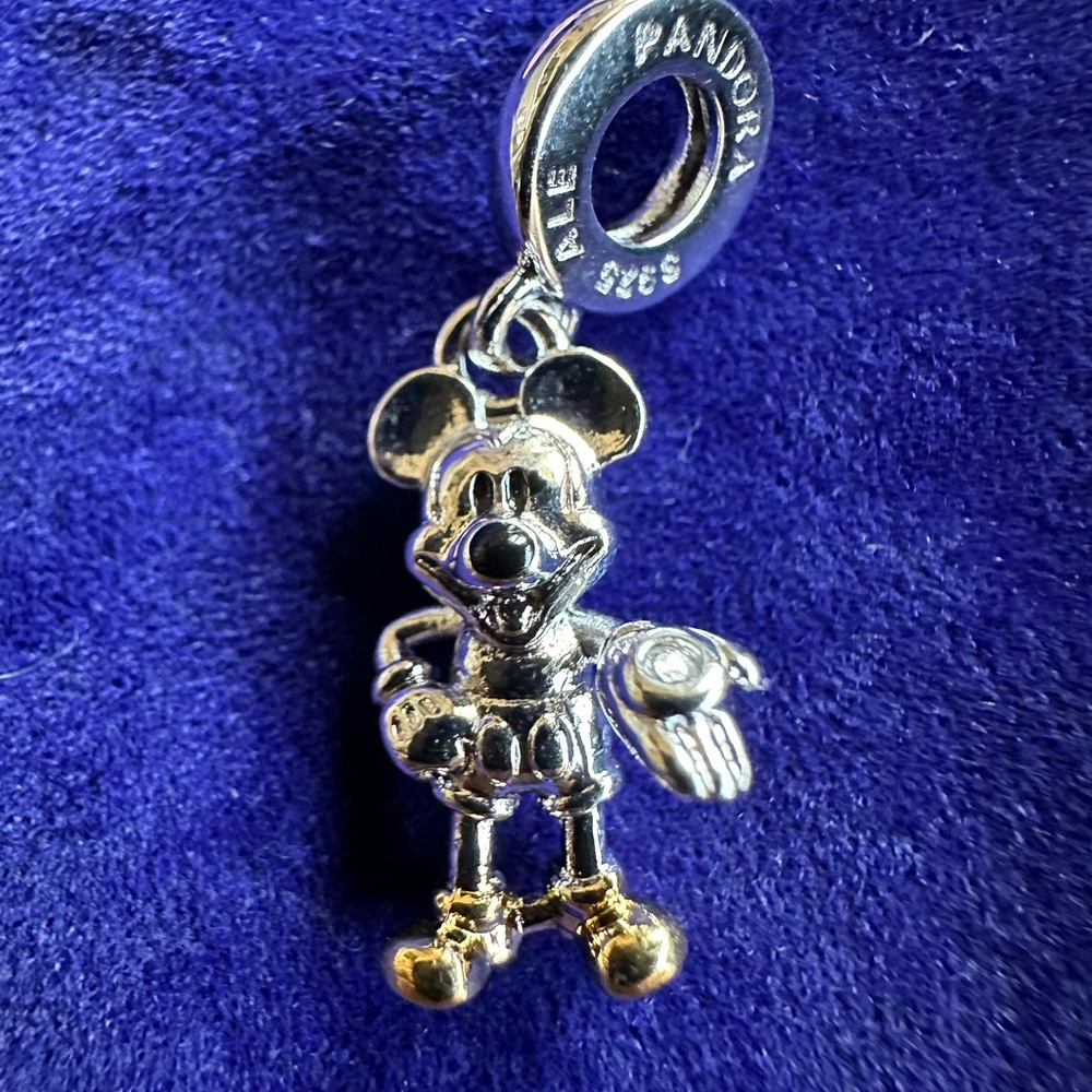 100th Anniversary Disney X Pandora Mickey Mouse Charm - Gem